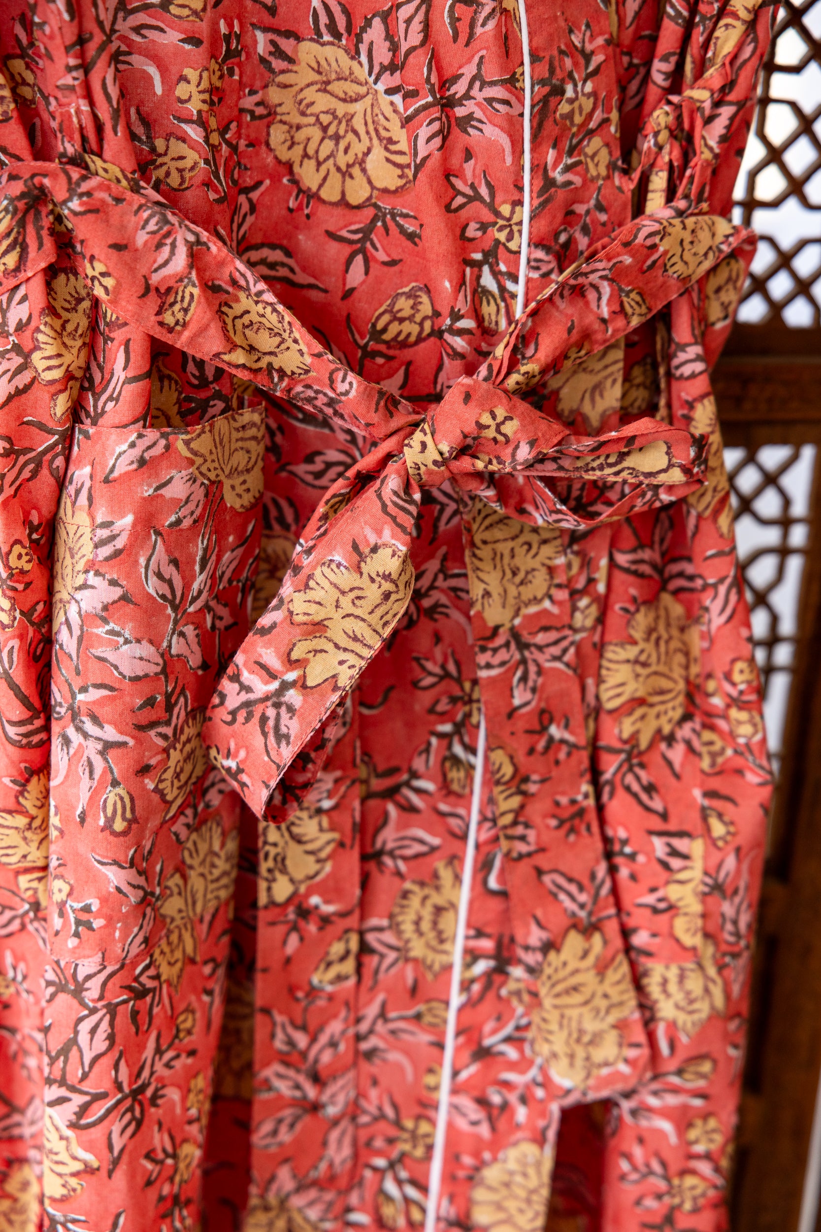 Loverly Block Print Robe – Rahab's Rope