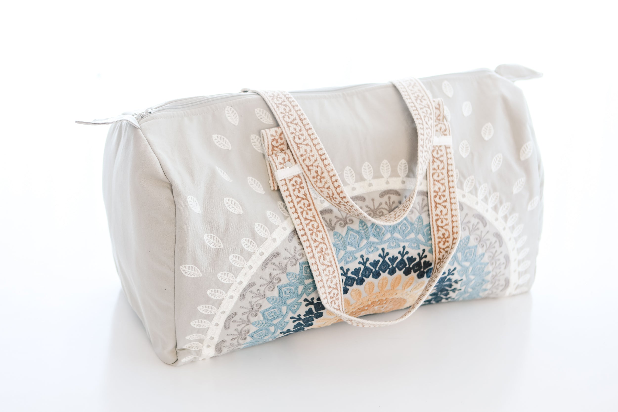 Embroidered Duffle – Rahab's Rope